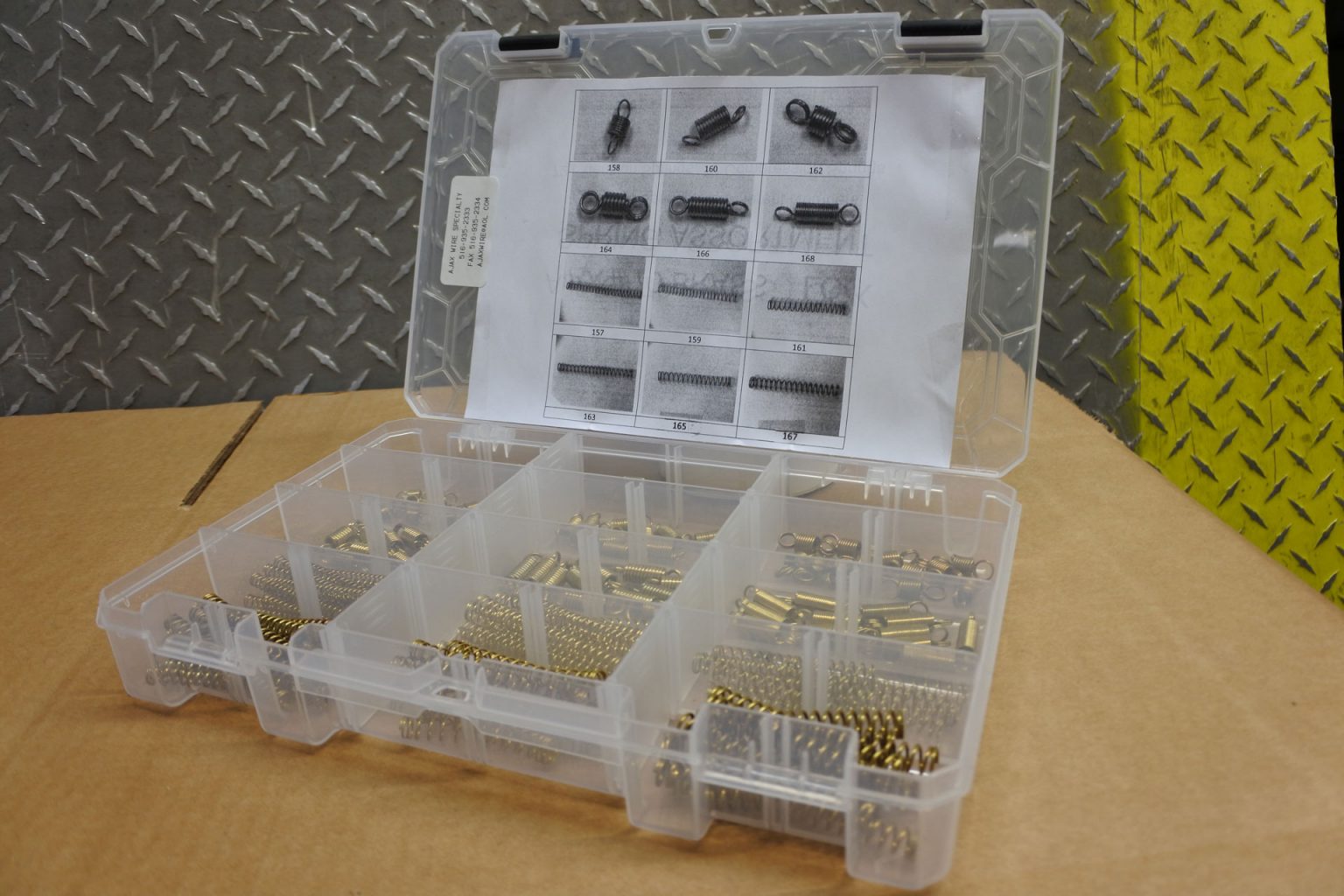 The Essential Brass Lock Spring Assortment - Taylor Spring