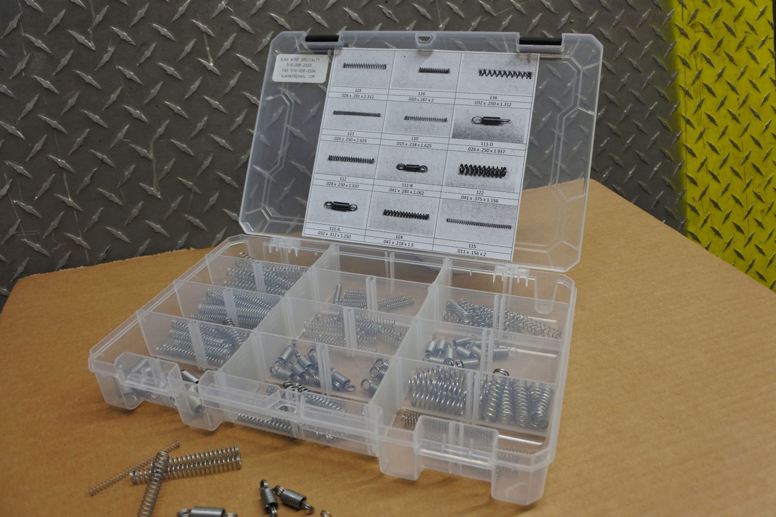 The Ideal Steel Lock Spring Assortment - Taylor Spring